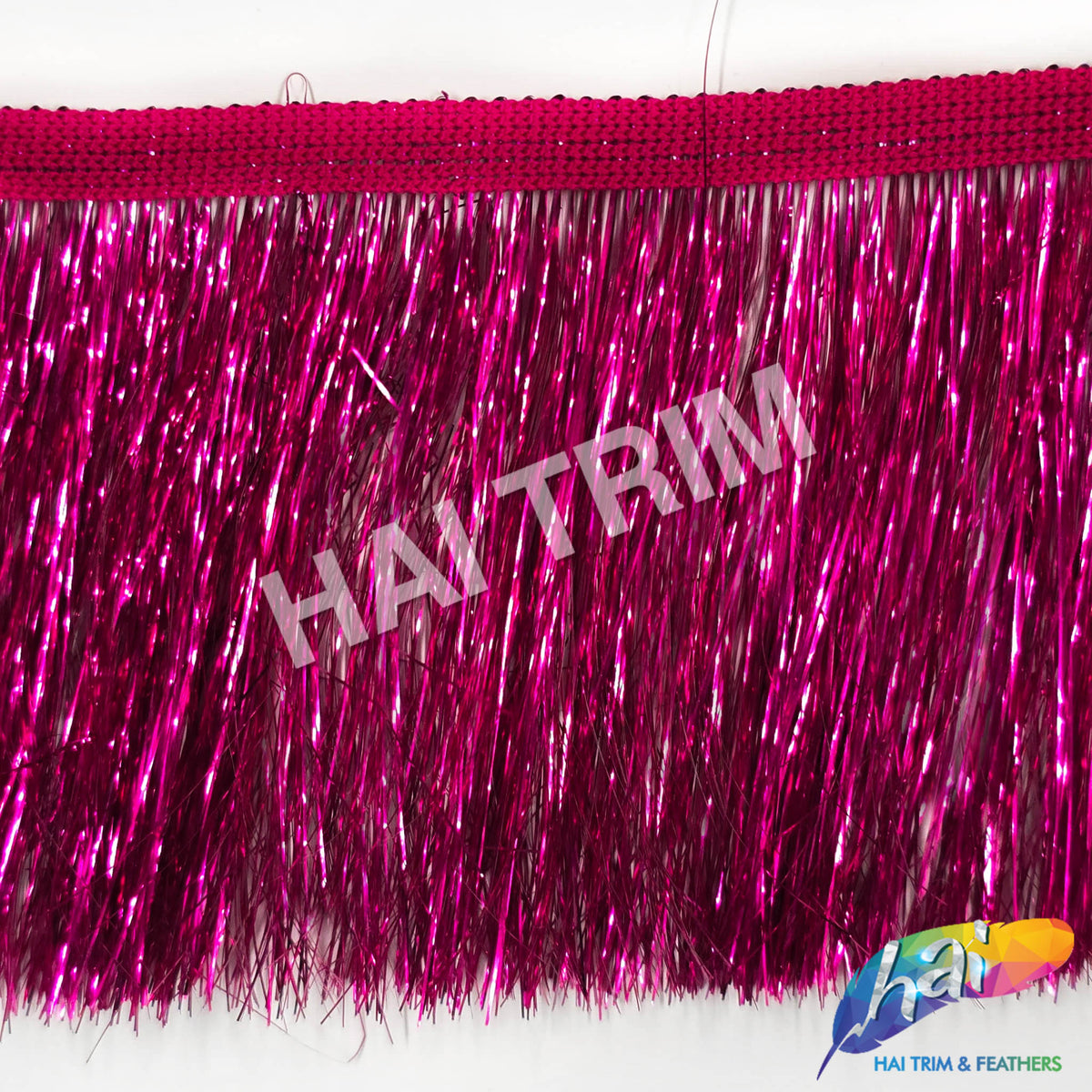 4" Plastic Tinsel/Lurex Fringe – Hai Trim & Feathers
