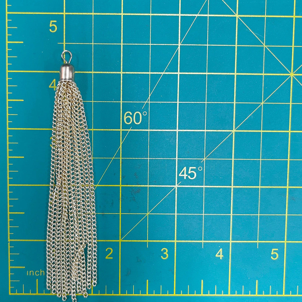 4" Gold Chain Tassels (2 pieces), TSL-05 – Hai Trim & Feathers