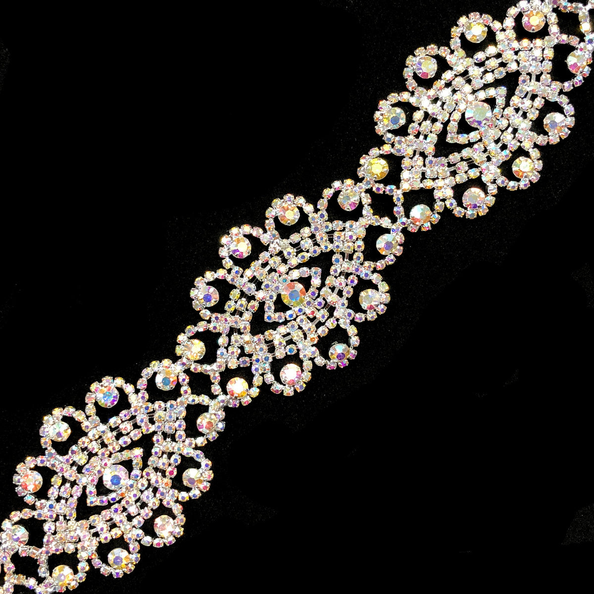 1 3/4" Eye Crystal Rhinestone Trim, RT-033 – Hai Trim & Feathers