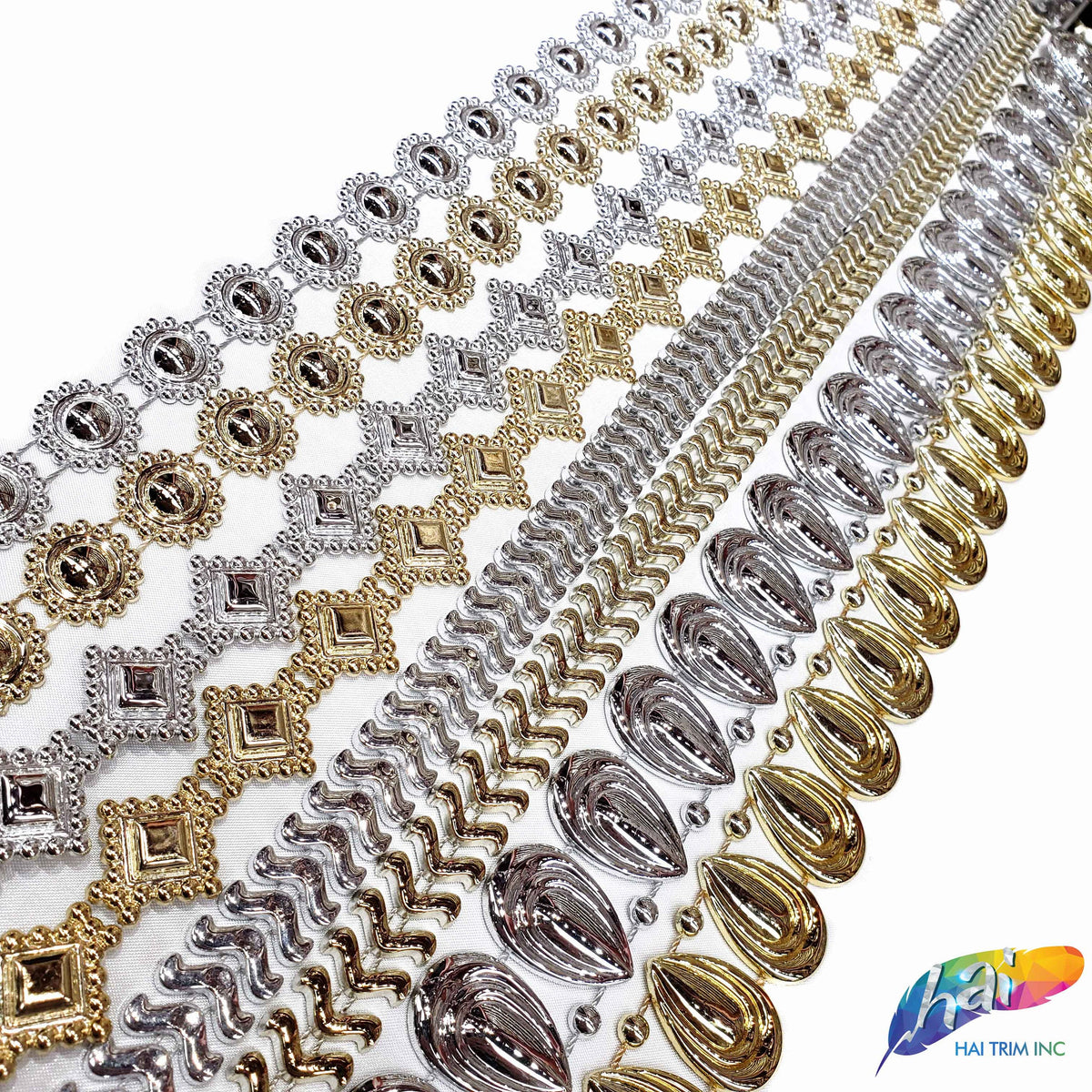 1/2" Wavy Plastic Stud Trim, PST-007 – Hai Trim & Feathers